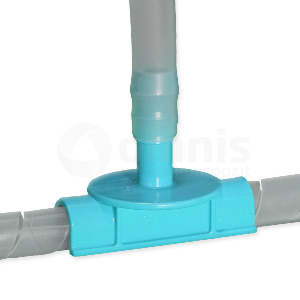 Infusion Resin T Inlet Connector - Omnis Kompozit