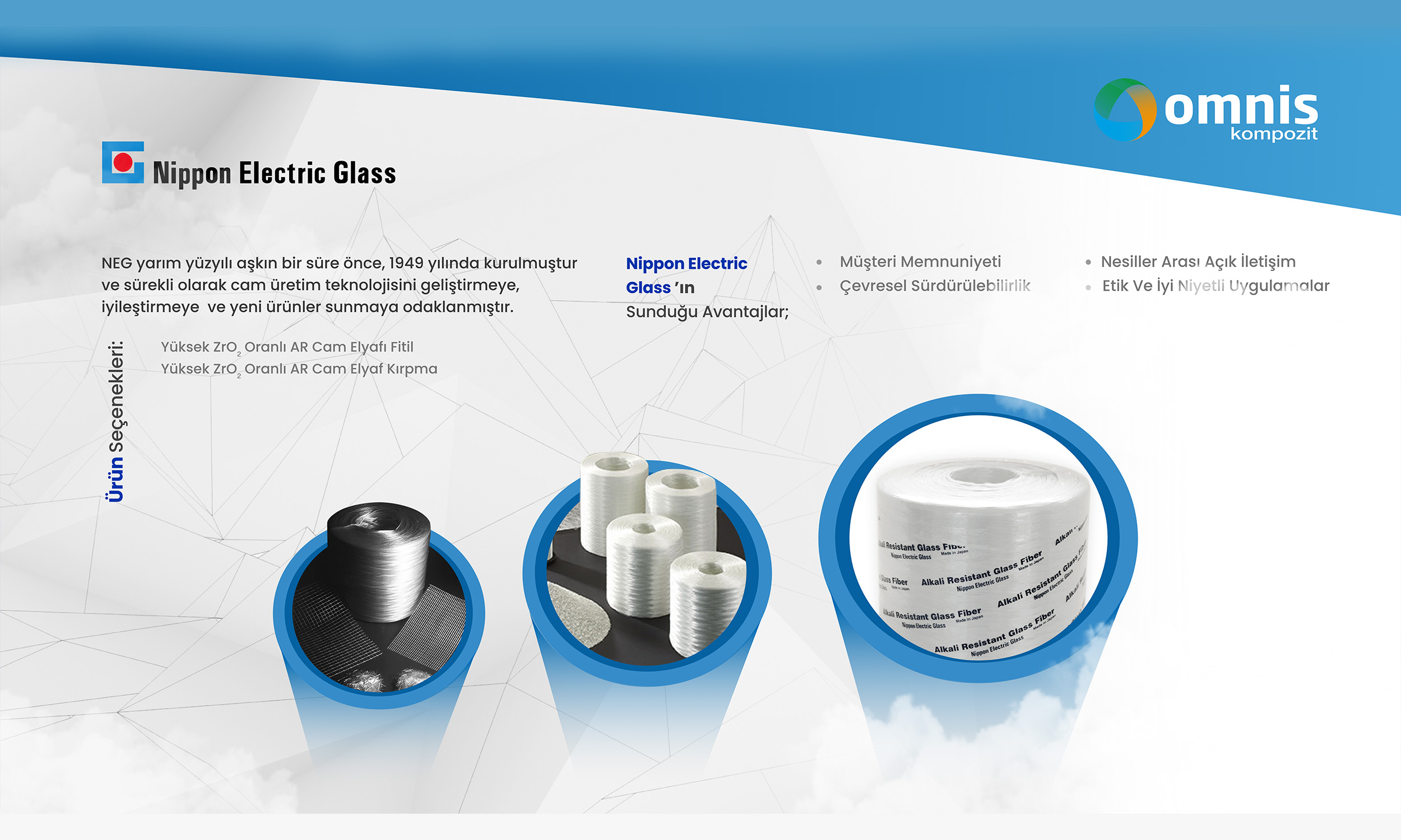 NIPPON ELECTRIC GLASS - Omnis Kompozit
