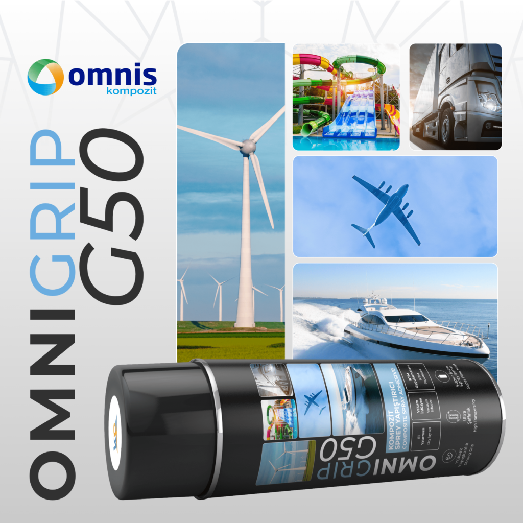 Omnigrip Spray Yapıştırıcı 550 ML - Omnis Kompozit